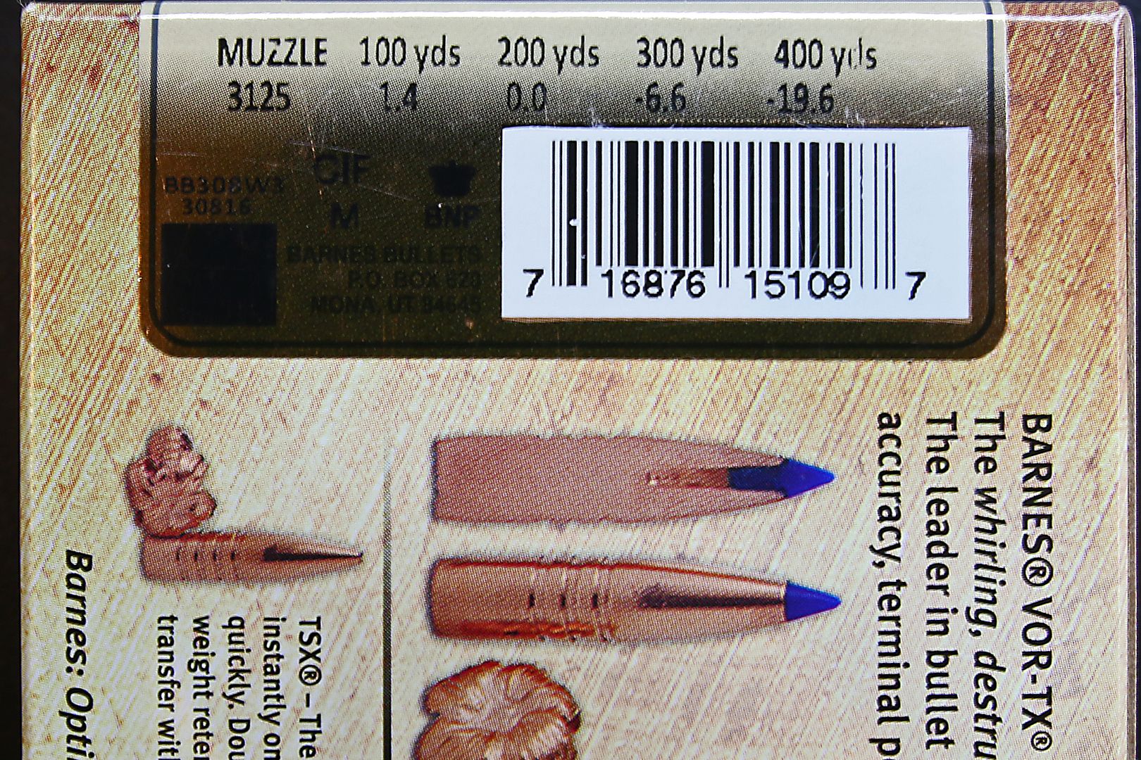 Initial Impression: New Barnes Bullets 130 grain TTSX VOR-TX ammo ... Initial Impression: New Barnes Bullets 130 grain TTSX VOR-TX ammo ...